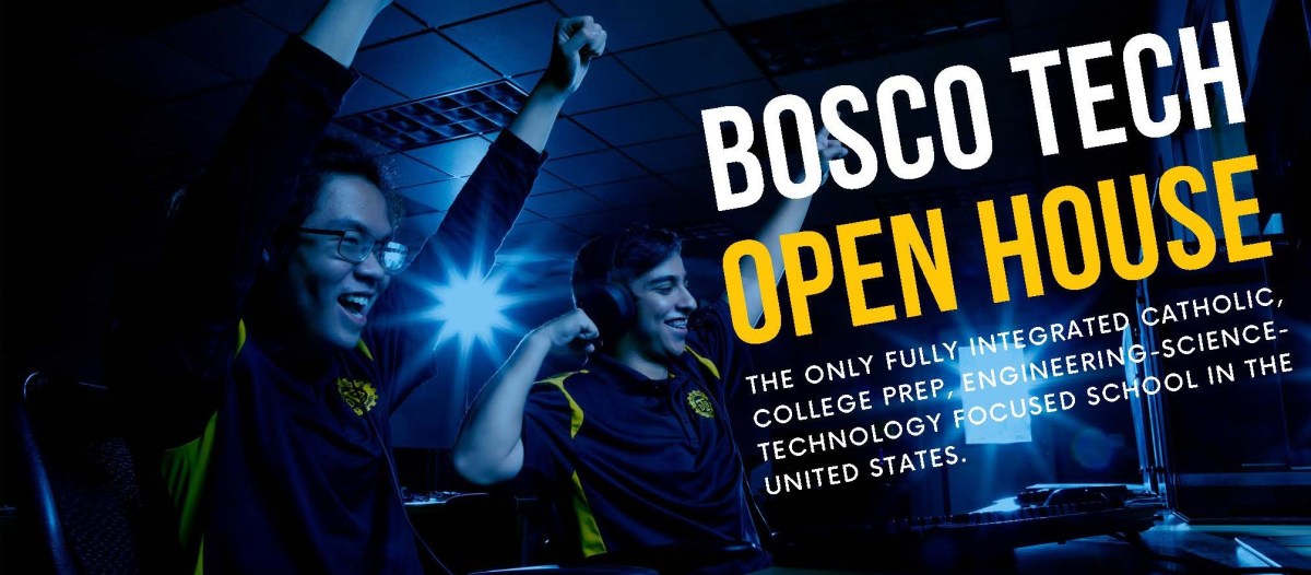 Bosco Tech Open House is November 6 – Featuring Campus Tours & Technology Lab Exploration ...