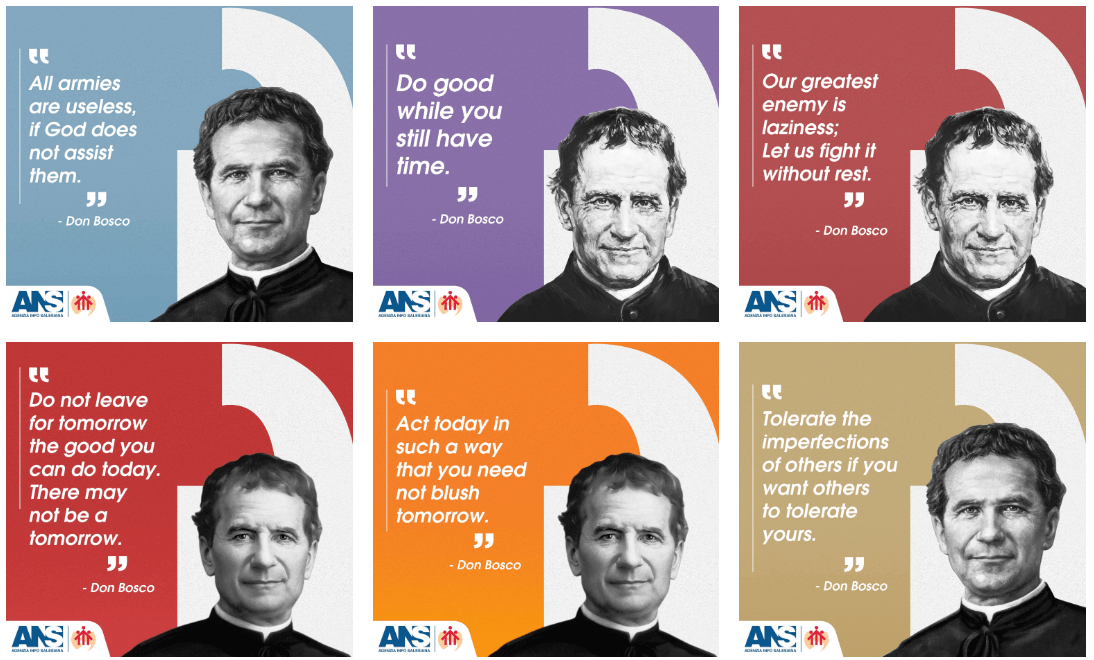 20 Posters to Remember Don Bosco and His Most Famous Sayings – InTouch ...